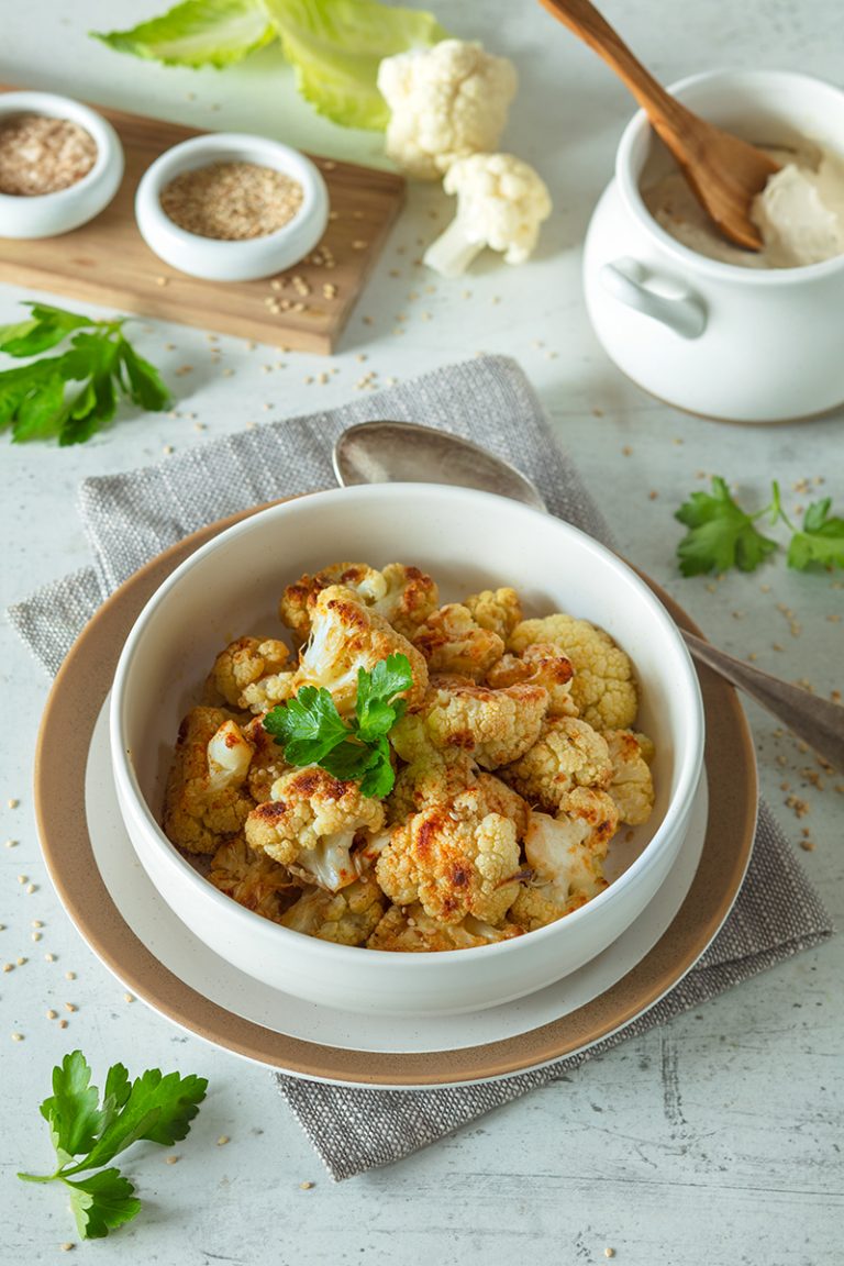 Karfiol mit Tahini - Cooking Keto